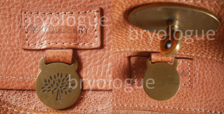 Comparing a fake and an authentic Mulberry bag – BRYOLOGUE