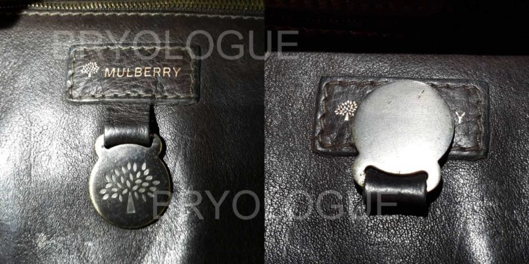Comparing a fake and an authentic Mulberry bag – BRYOLOGUE
